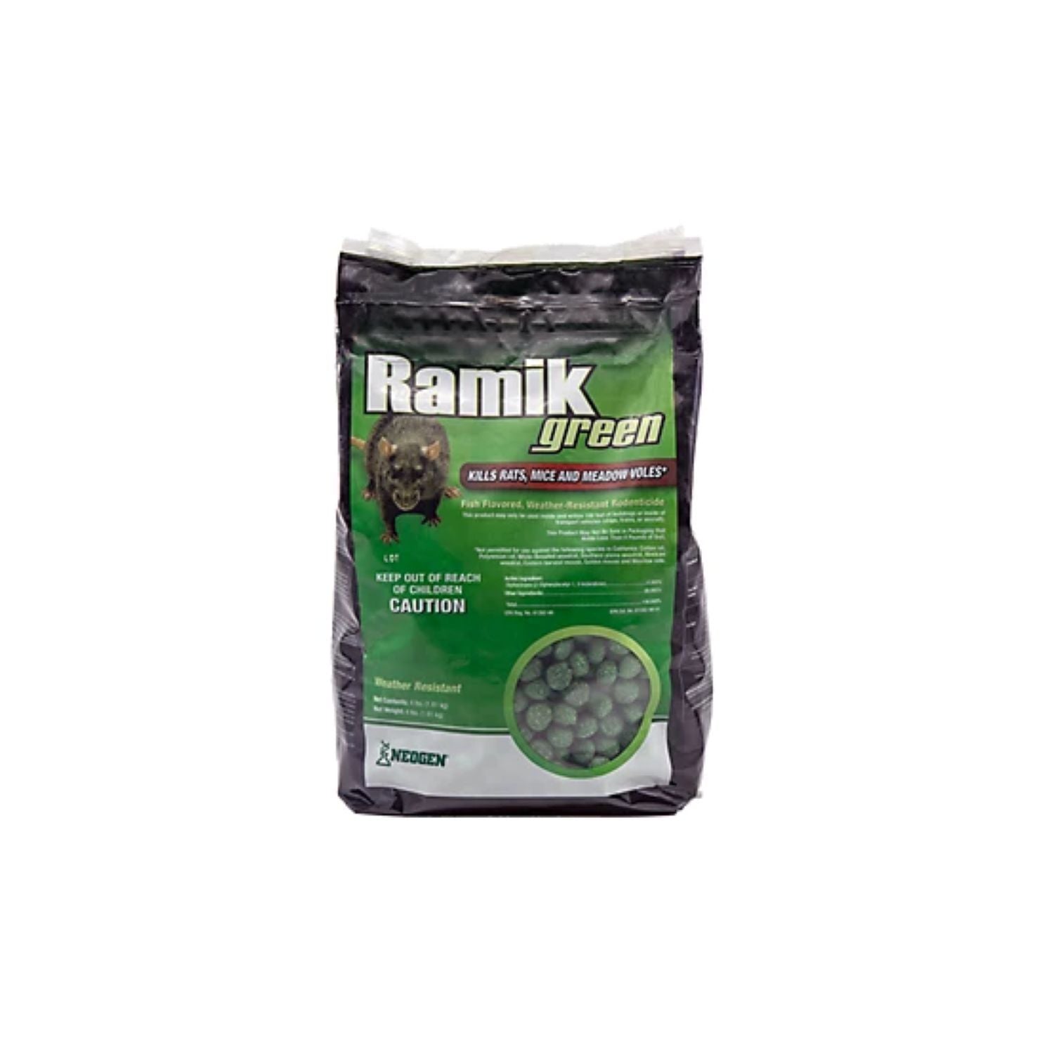 Ramik Green Rodenticide Bait 4lb. | The Mill