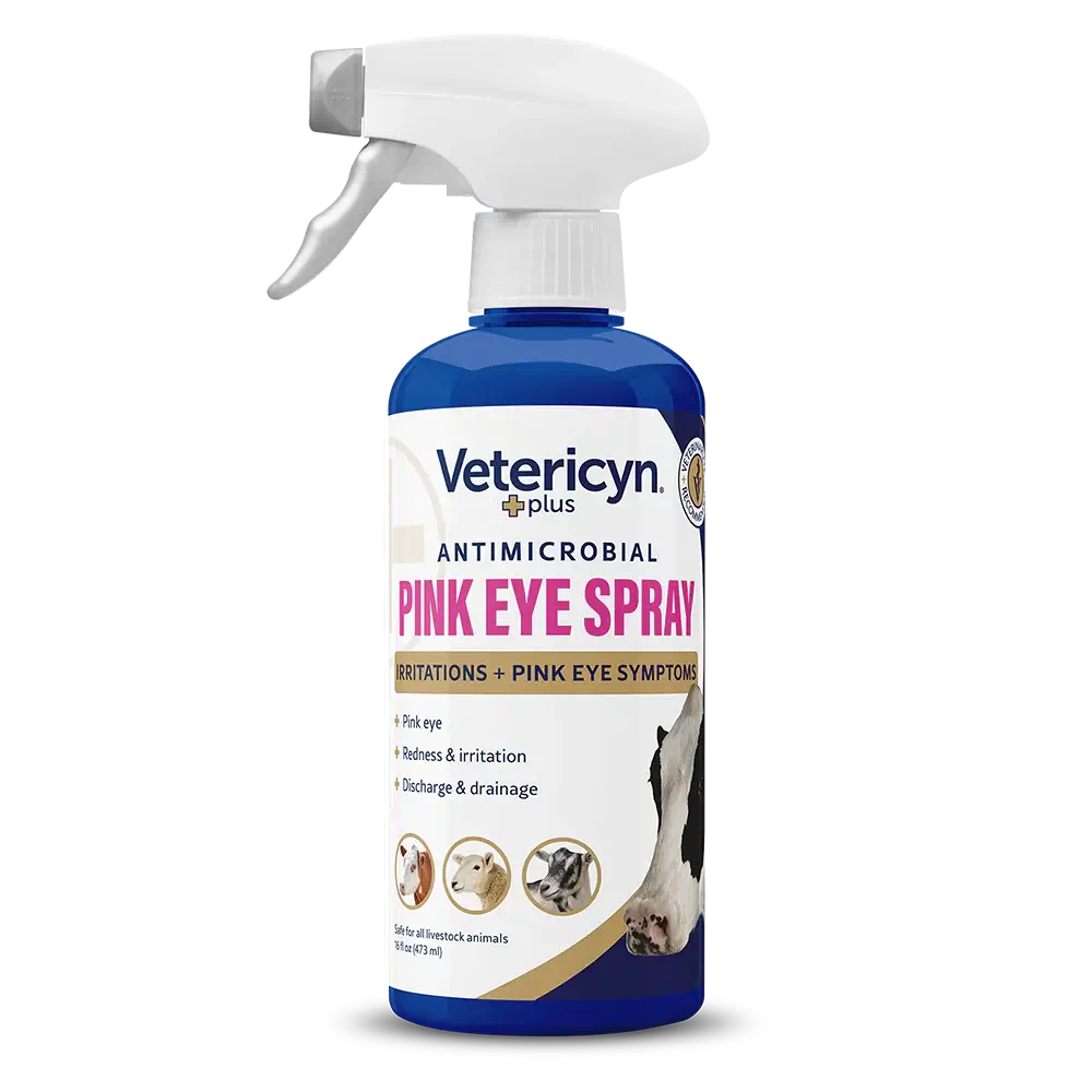 Vetericyn Pink Eye Spray for Livestock | The Mill