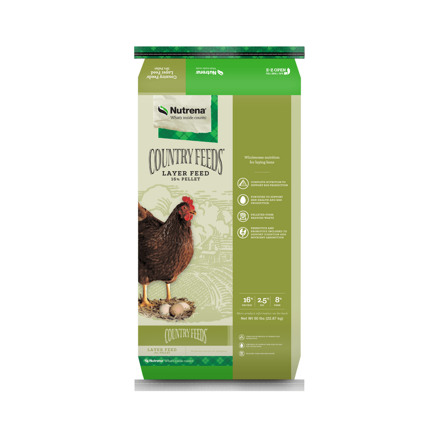Nutrena Country Feeds 16% Layer Pellets Chicken Feed - The Mill - Bel ...