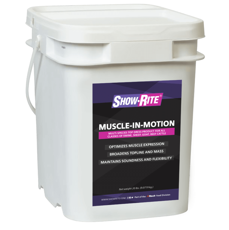 Show-Rite Muscle In Motion Show Feed Supplement, 50 lb | The Mill