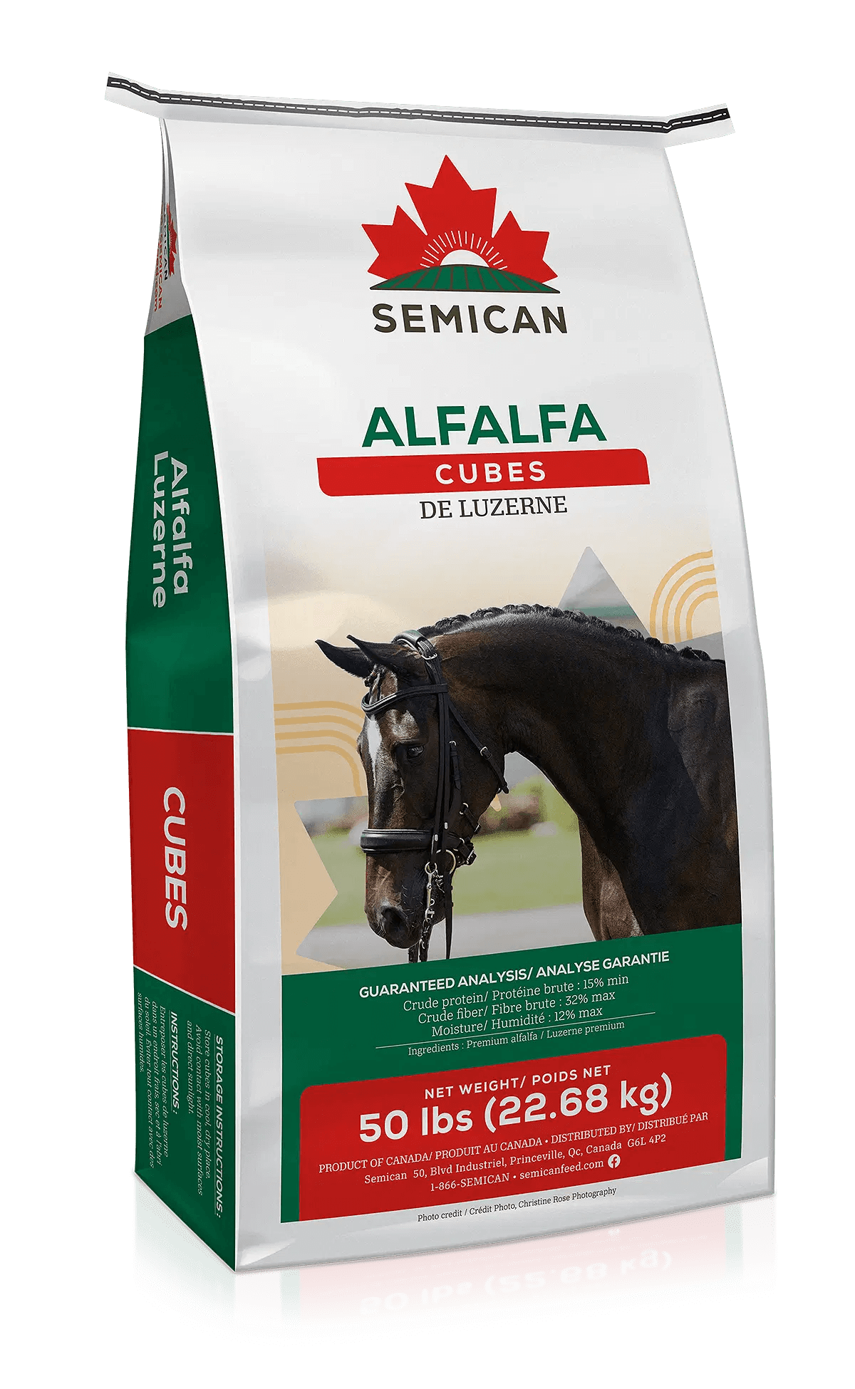 Semican Alfalfa Cubes Horse Feed | The Mill