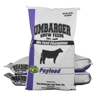 Umbarger Show Feeds Payload Show Cattle Feed, 50 lb | The Mill