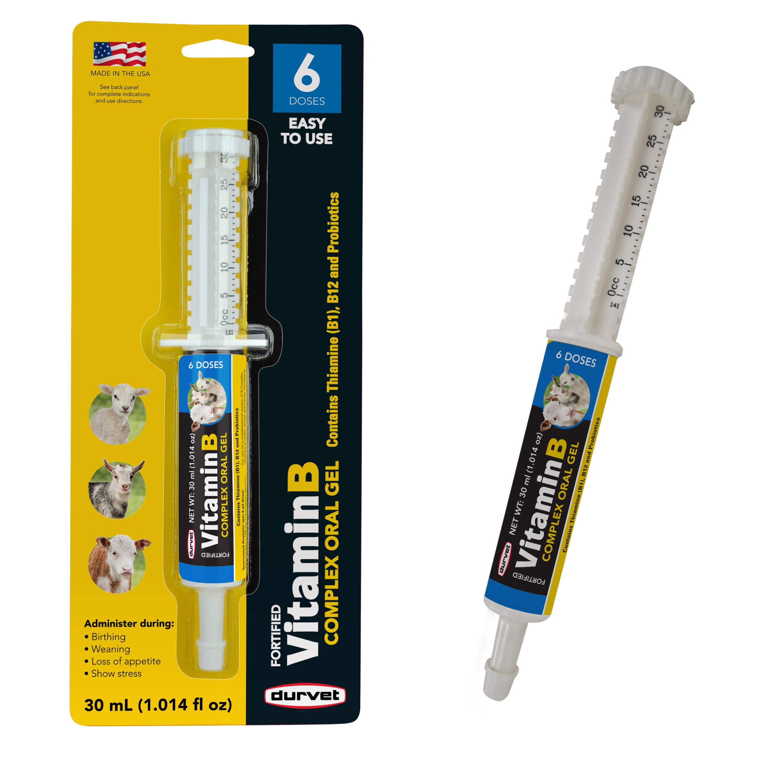 Vitamin B Complex Oral Gel for Goats, Sheep and Calves | The Mill
