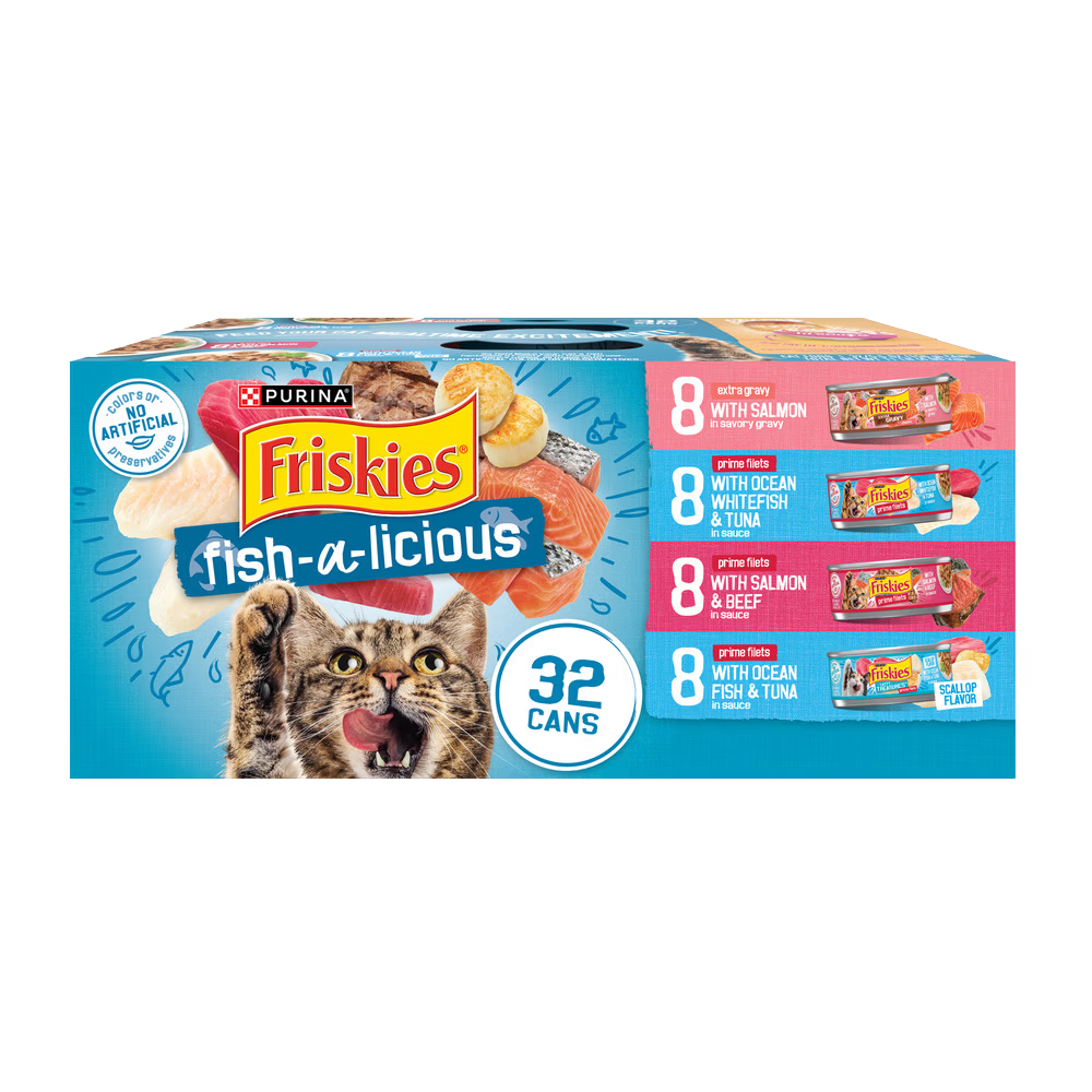 Friskies Fishalicious Variety Pack Canned Cat Food | The Mill