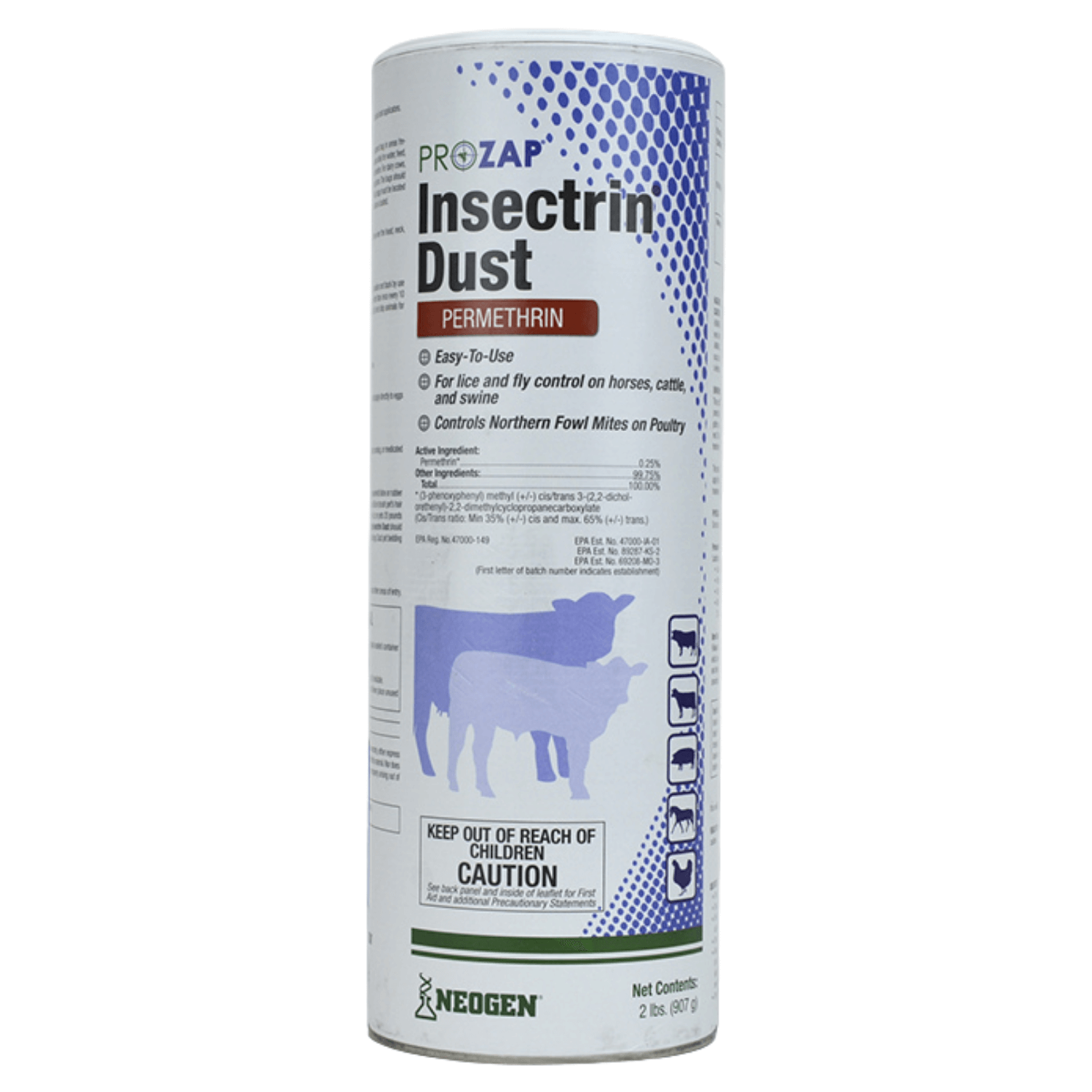 Prozap® Insectrin Dust - Effective Pest Control for Animals | The Mill