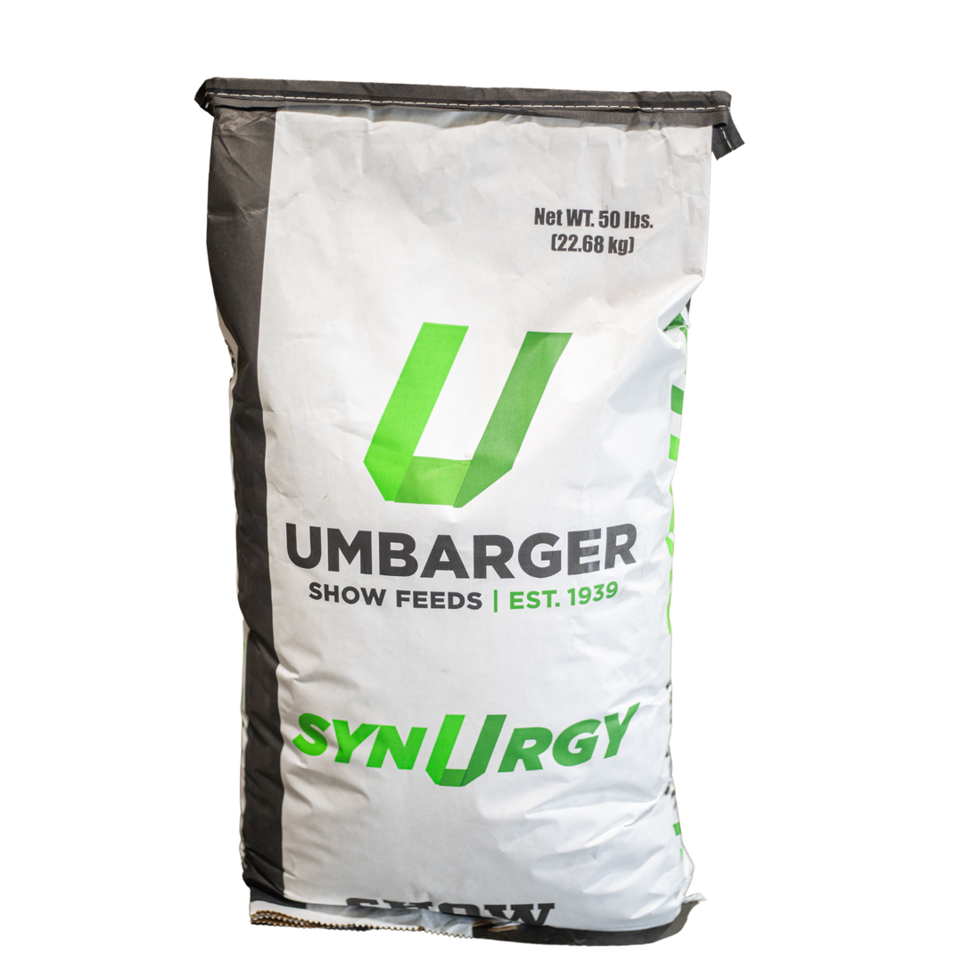 Umbarger Show Feeds SynUrgy Show Cattle Feed – The Mill