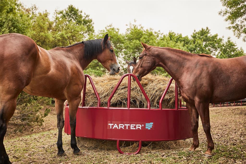 Tarter's Equine Pro Feeder with Hay Saver - The Mill - Bel Air, Black ...