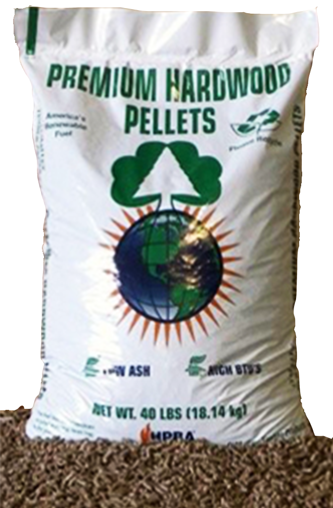 O'Malley Premium Hardwood Wood Heat Pellets- by the bag - The Mill ...