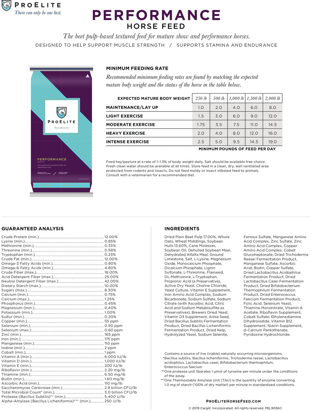 ProElite Performance Horse Feed - The Mill - Bel Air, Black Horse, Red ...