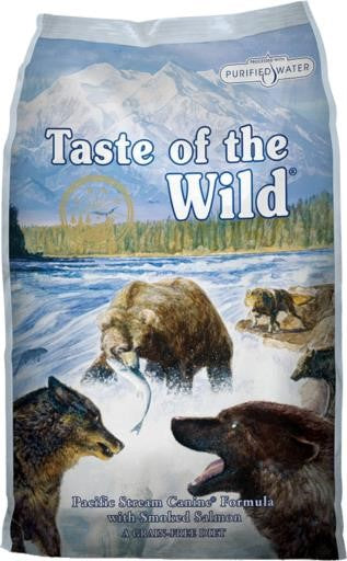 Taste of the Wild Pacific Stream Canine Formula with Smoked Salmon ...