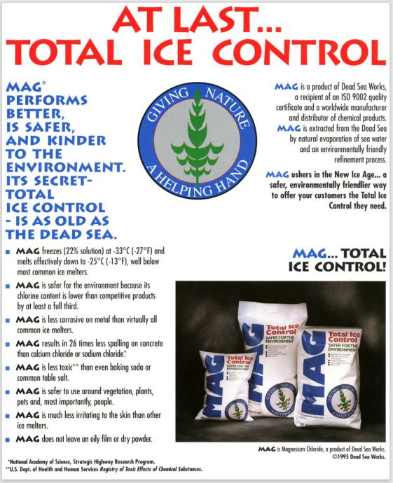 MAG Ice Melting Flakes - Magnesium Chloride Ice Melt - The Mill - Bel ...